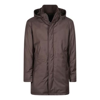 Herno Mittlere Daunenjacke - - Coats - Herren - Braun - XL