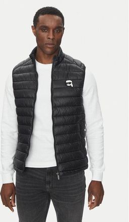 Karl Lagerfeld Weste 505711 500590 Schwarz Regular Fit