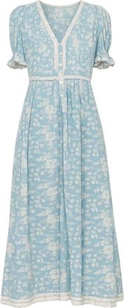 Sea NY Femme, Robes, Bleu, Taille: 40 FR Kirsten Midi Dress