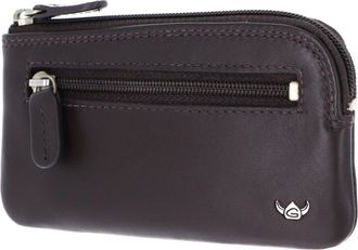 Golden Head Leder Schl&uuml;sselm&auml;ppchen Polo RV-Schl&uuml;sseletui 5008 Dunkelbraun