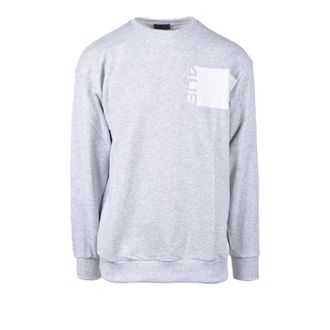 Cesare Paciotti Baumwoll-Sweatshirt - Modell: Felpa - - Sweatshirts & Hoodies - Herren - Grau - M