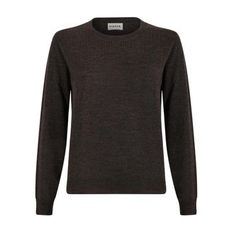 P.A.R.O.S.H. Maglia c/strass - - Knitwear - Damen - Braun - S
