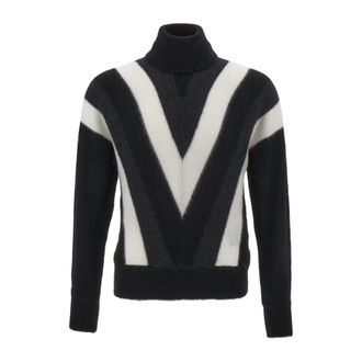 Saint Laurent Herren, Strickwaren, Schwarzk, SGr&ouml;&szlig;e