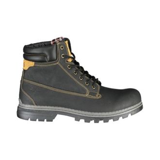 Carrera Herren LaceUp Lederstiefel - - Shoes - Herren - Schwarzk - 43 EU