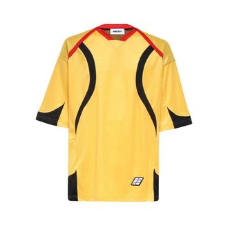 AMBUSH L&auml;ssiges Baumwoll-T-Shirt - - Tops - Herren - Gelb - M