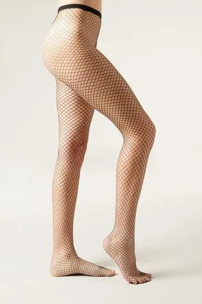 Calzedonia Netz Strumpfhose Schwarz
