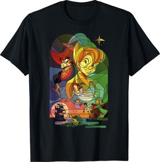 Disney Peter Pan Captain Hook Edelstahl T-Shirt
