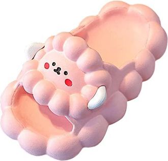 Generic Pantoufles pour enfants gar&ccedil;ons et filles - Douces et chaudes - Chaussons dhiver en peluche - Doublure polaire - Chaussures de gymnastique - Mousse &agrave; 