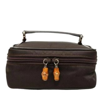 Gucci Sac Vanity doccasion - Femme - Pre-owned - Brun - Taille: ONE Size
