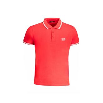 Cavalli Homme, Tops, Rouge, Taille: XL Tipped Polo