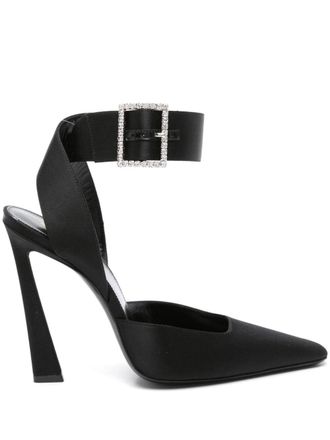 Saint Laurent Claude Slingback-Pumps 110mm - Schwarz