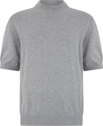 Jacquemus Homme, Pulls, Gris, Taille: M Pull &agrave; manches courtes