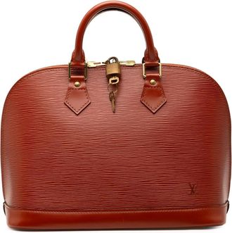 Louis Vuitton Crossbody Bags - Epi Alma PM - Gr. unisize - in Braun - f&uuml;r Damen