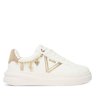 Guess Sneakers Guess FLTBTT LEA12 Wei&szlig;