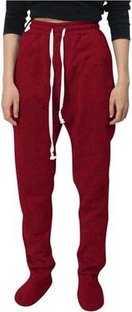 Generic Pantalon Tendance 2025 Cigarette Carotte Confortable Molleton C&ocirc;tel&eacute; Flanelle Bicolore Training Mariage Poudr&eacute; Trois Sapin Fesse Am&eacute;ricaine Kimono Cla