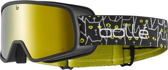 Bolle NEVADA JR Black Cats Matte - Sunshine Cat 3 - Skibrillen - Sunshine - Gr&ouml;&szlig;e S - - Kind, 6+