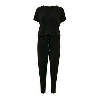 Inwear Schwarzer Jumpsuit mit Taillenband - - Jumpsuits & Playsuits - Damen - Schwarzk - S