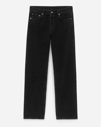 Arket OCEAN Loose Straight Jeans -Schwarz