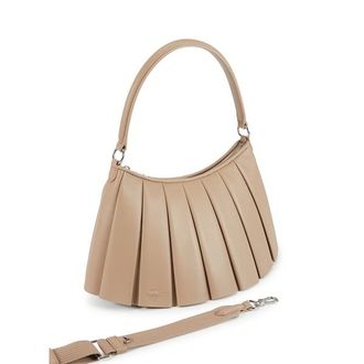 Lacoste Sac moyen Lenglen en cuir de mouton