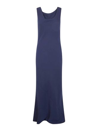 DRHOPE Knielanges Kleid - Blau