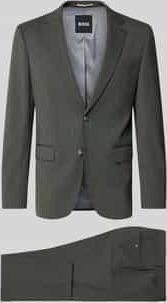 HUGO BOSS Slim Fit Anzug mit Schurwoll-Anteil Modell H-HUGE