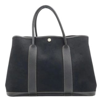 Herm&egrave;s Pre-owned Toile sacs-main - Femme - Pre-owned - Noir - Taille: ONE Size