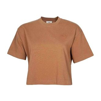 Autry Femme, Tops, Brun, Taille: 36 FR T-Shirt