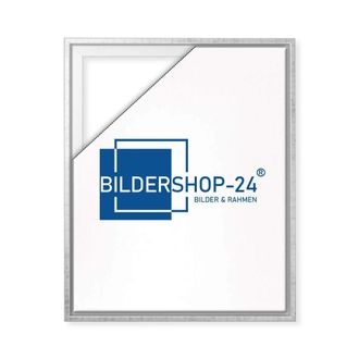 Bildershop-24 Schattenfugenrahmen LEVI 20x30cm Wei&szlig; Grau Antik