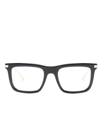 Gucci lunettes de vue à monture rectangulaire - Noir