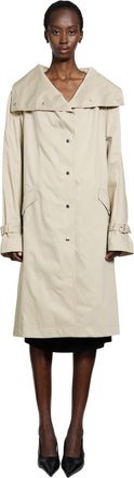 Toteme Oversized Cotton Trench Coat