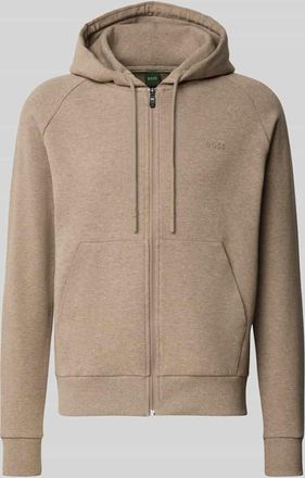 HUGO BOSS Sweatjacke aus Baumwollmix Modell Saggy