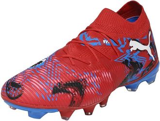 Puma Unisex Future 8 Match PLAYMAKERS FG/AG Fu&szlig;ballschuh, Rot Schwarz-Ultra Blau-Rosa Pixel, Gr&ouml;&szlig;e 40, Puma Red PUMA Schwarz Ultrablau Rosa Pixel, 40.5 EU