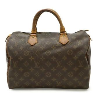 Louis Vuitton Pre-owned Sac Boston Monogram - Femme - Pre-owned - Brun - Taille: ONE Size
