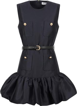 Self Portrait Femme, Robes, Bleu, Taille: 44 FR Robes