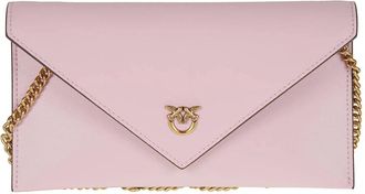 Pinko Pinko, Femme, Sacs, Rose, Taille: ONE Size Flat Purse Mini