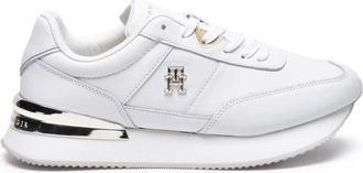 Tommy Hilfiger Femme, Chaussures, Blanc, Taille: 42 EU Elevated Feminine Runner