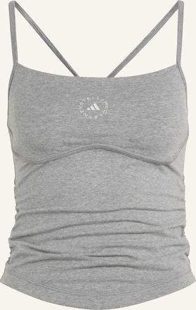 adidas Adidas By Stella Mccartney Adidas By Stella Mccartney Studio Crop-Top grau