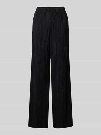 Vila Wide Leg Stoffhose mit Plisseefalten Modell PLISA
