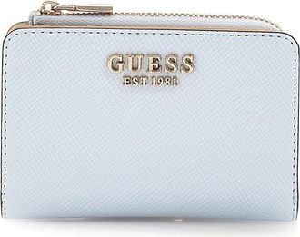 Guess Femme, Accessoires, Bleu, Taille: ONE Size Laurel SLG Card & Co Wallet
