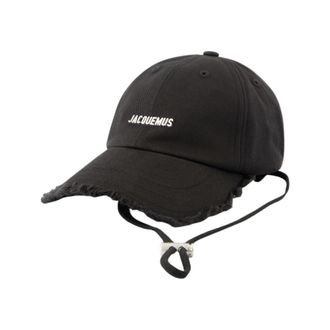 Jacquemus Artischocken-Kappe - - Accessories - Damen - Schwarzk - 60 CM