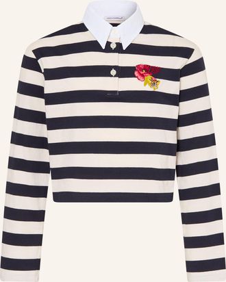 Dolce & Gabbana Jersey-Poloshirt weiss