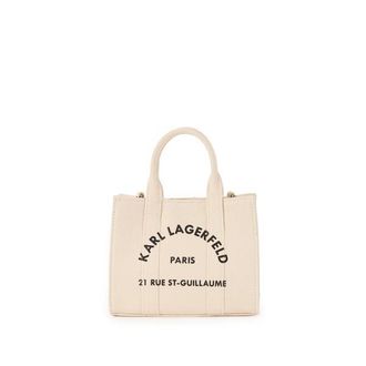 Karl Lagerfeld Sac &agrave; main K/RSG SQUARE MINI E/W TOTE en coton