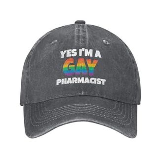 Generic Pharmacien Gay Unisexe Chapeau Styl&eacute;e Casquette Trucker sans D&eacute;formation Casquettes Snapback pour Randonn&eacute;e Cyclisme Ext&eacute;rieur