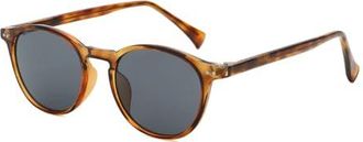 Generic Lunettes De Soleil R&eacute;tro Rondes For Hommes Et Femmes, Id&eacute;ales For Les Vacances En Plein Air, Le Shopping Ou Les Trajets Quotidiens.(Multi-colored)