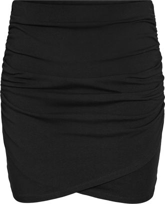 Noisy May Nmtwiggi Short Uneven Skirt FWD