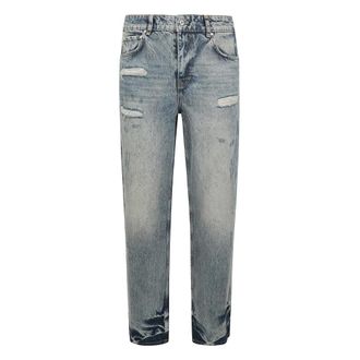 Represent Represent, Homme, Jeans, Bleu, Taille: W33 Jean Baggy D&eacute;lav&eacute; et Us&eacute;