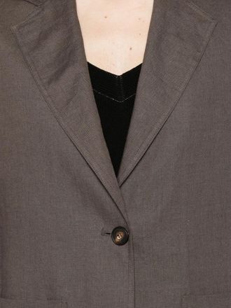 PANICALE Womens Belted Single-Breasted Jacket Ss26 W