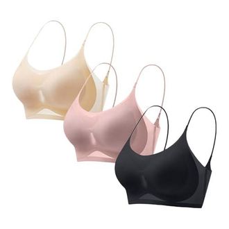 Generic Sous-v&ecirc;tements pour homme - Soutien-gorge confortable en maille respirante - R&eacute;sistant &agrave; labrasion - Respirant - Combinaison thermique pour homme, Ros