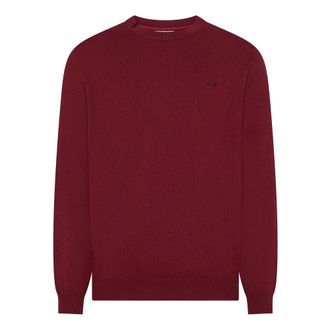 Sun 68 Strickpullover mit Rundhalsausschnitt - - Knitwear - Herren - Rot - M