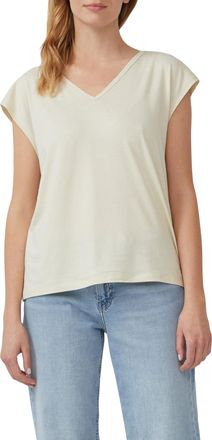 s.Oliver T-Shirt mit V-Ausschnitt und R&uuml;cken-Detail